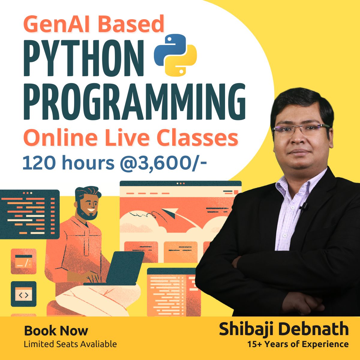 Best Python Programming With GenAI Course | Shibaji Debnath